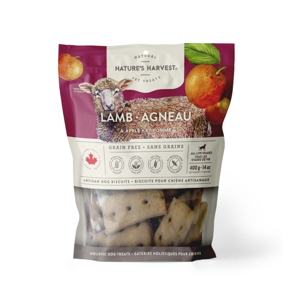 Lamb and Apple Artisan Biscuit – Nature's Harvest
