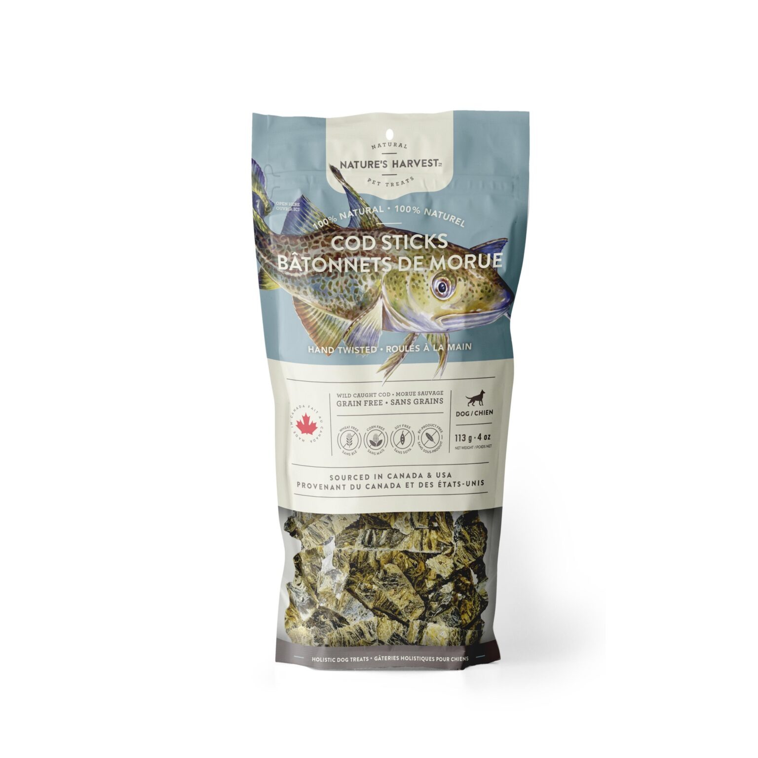 Alaskan Cod Sticks – Nature's Harvest